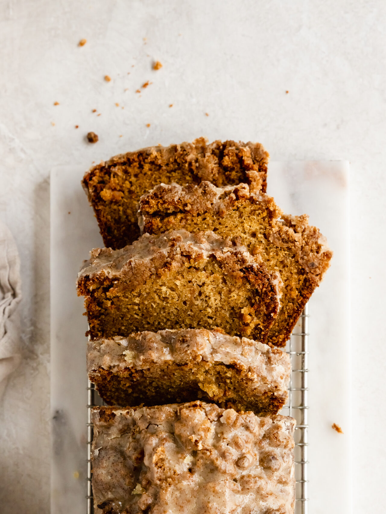 cardamom pear loaf cake - Olives + Thyme
