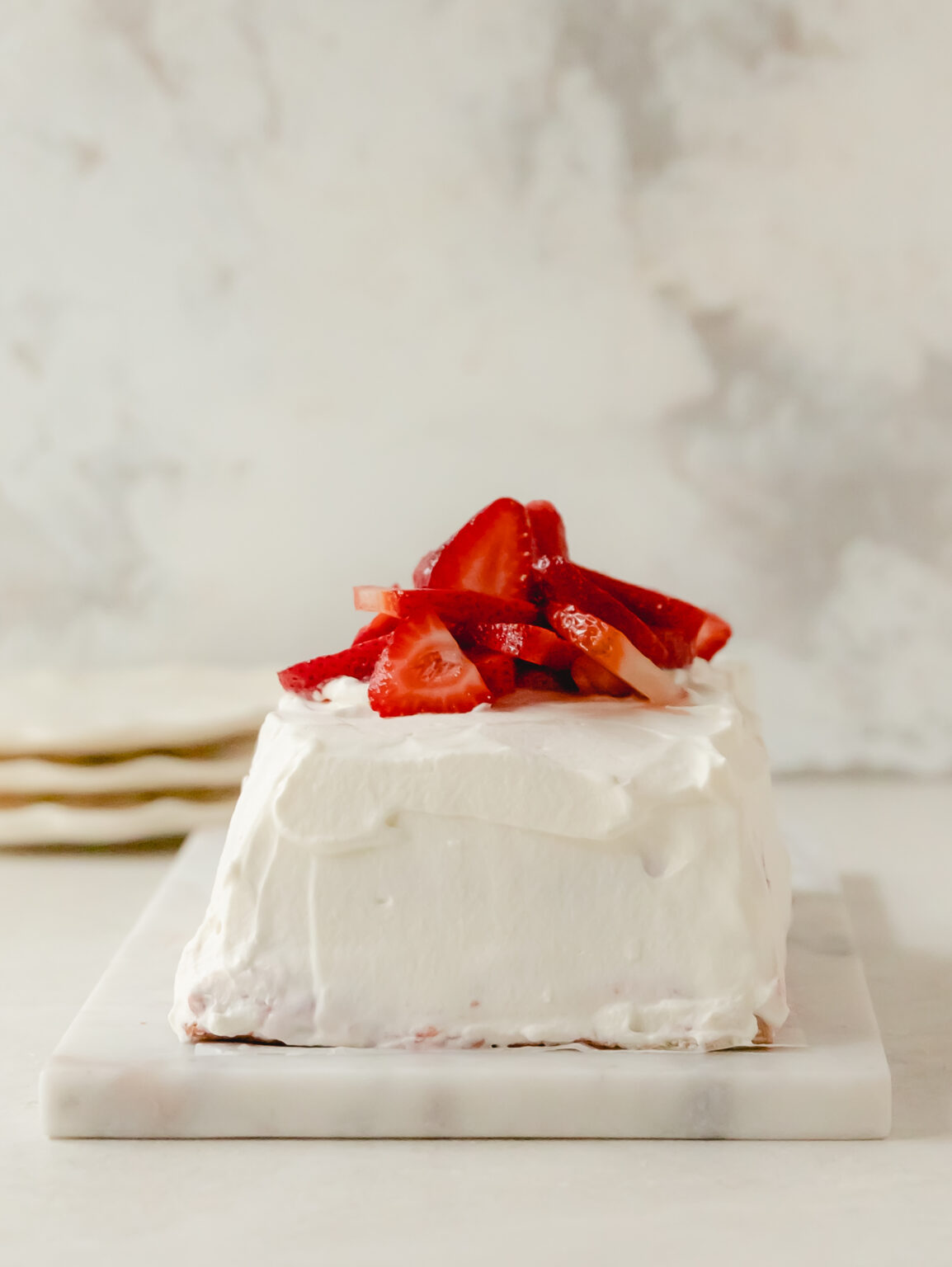 Summer Berry Icebox Cake (healthier no bake) - Olives + Thyme