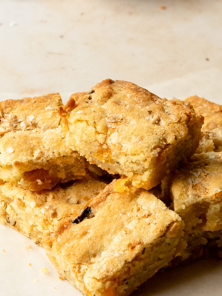 Apricot Cookie Bars - Olives + Thyme