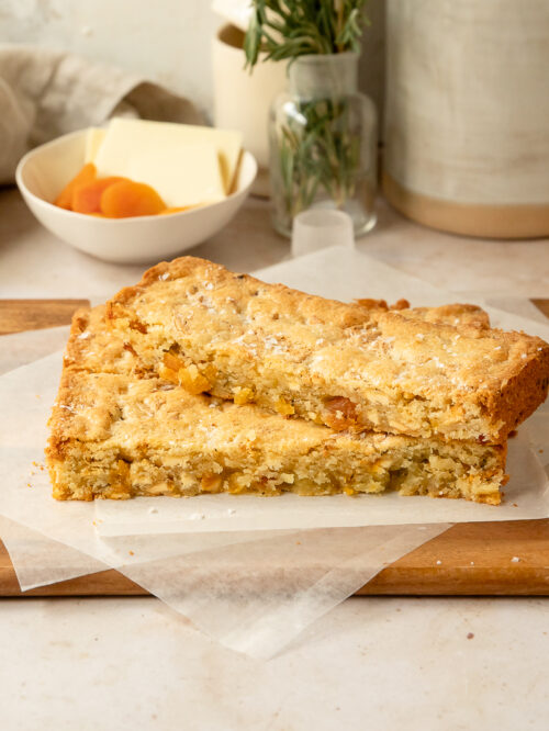 Apricot Cookie Bars - Olives + Thyme