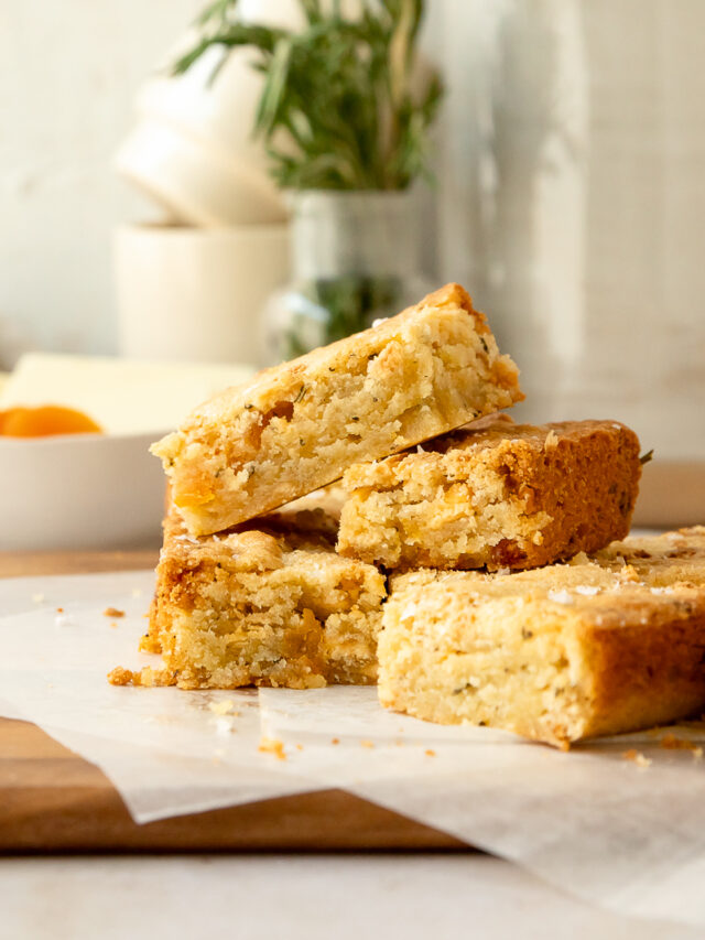 Apricot Cookie Bars - Olives + Thyme