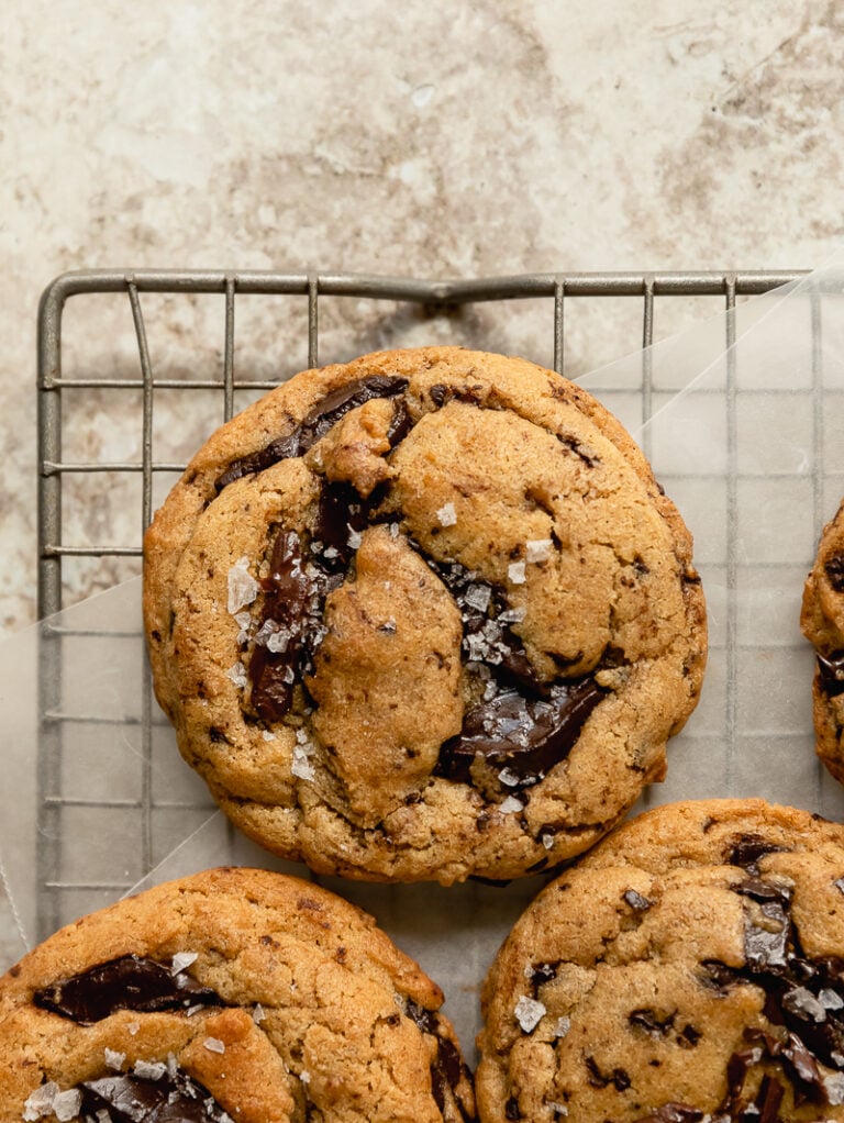 Tahini Chocolate Chip Cookies - Olives + Thyme