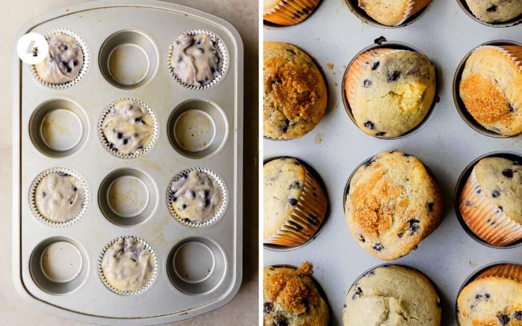Buttermilk Blueberry Muffins - Olives + Thyme
