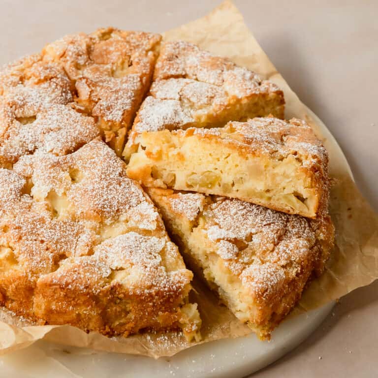 French Apple Cake (Apple Rum Cake) - Olives + Thyme