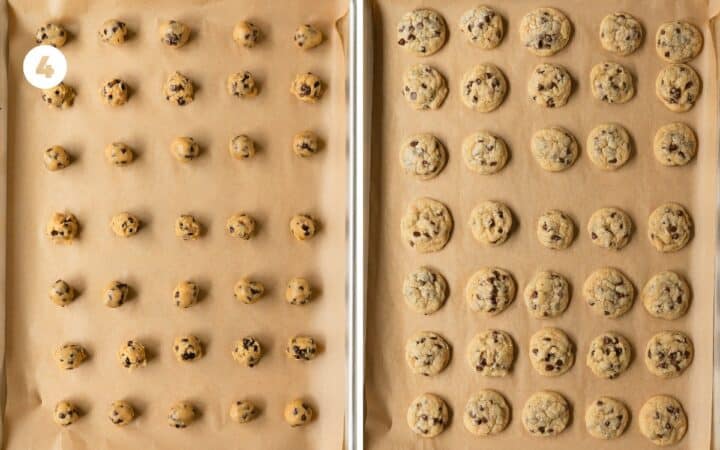 Mini Chocolate Chip Cookies (Cookie Bites) - Olives + Thyme