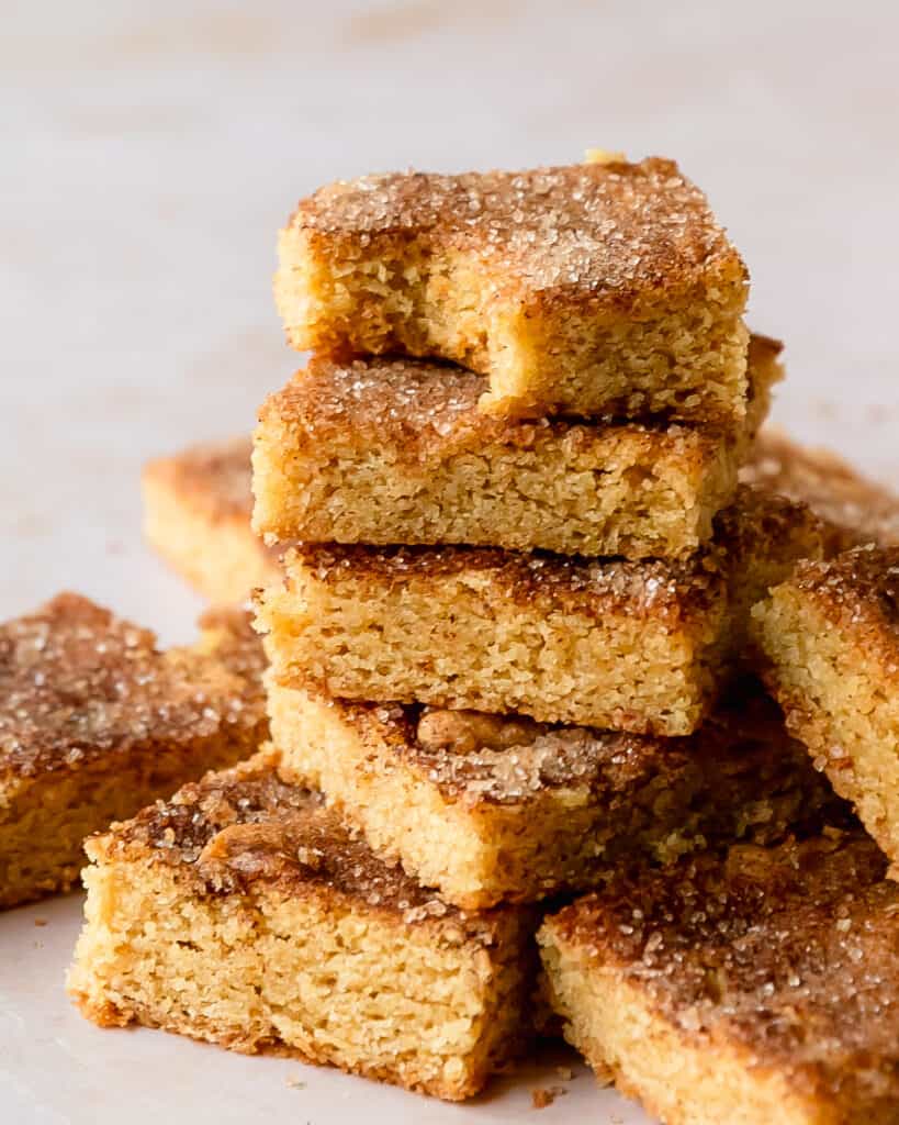 Snickerdoodle Bars (Soft and Chewy Cookie Bars) - Olives + Thyme