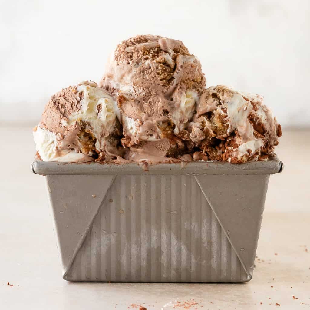 Tiramisu Ice Cream (Easy No Churn Recipe) - Olives + Thyme