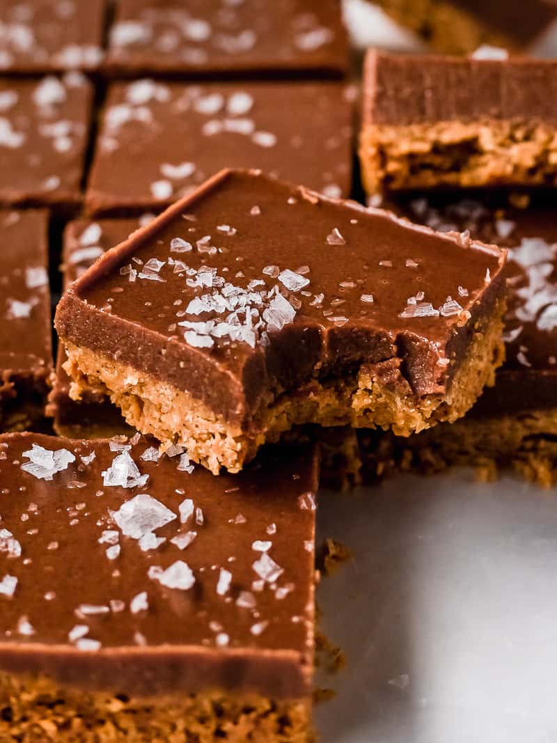 Chocolate Tahini Freezer Fudge | Olives + Thyme