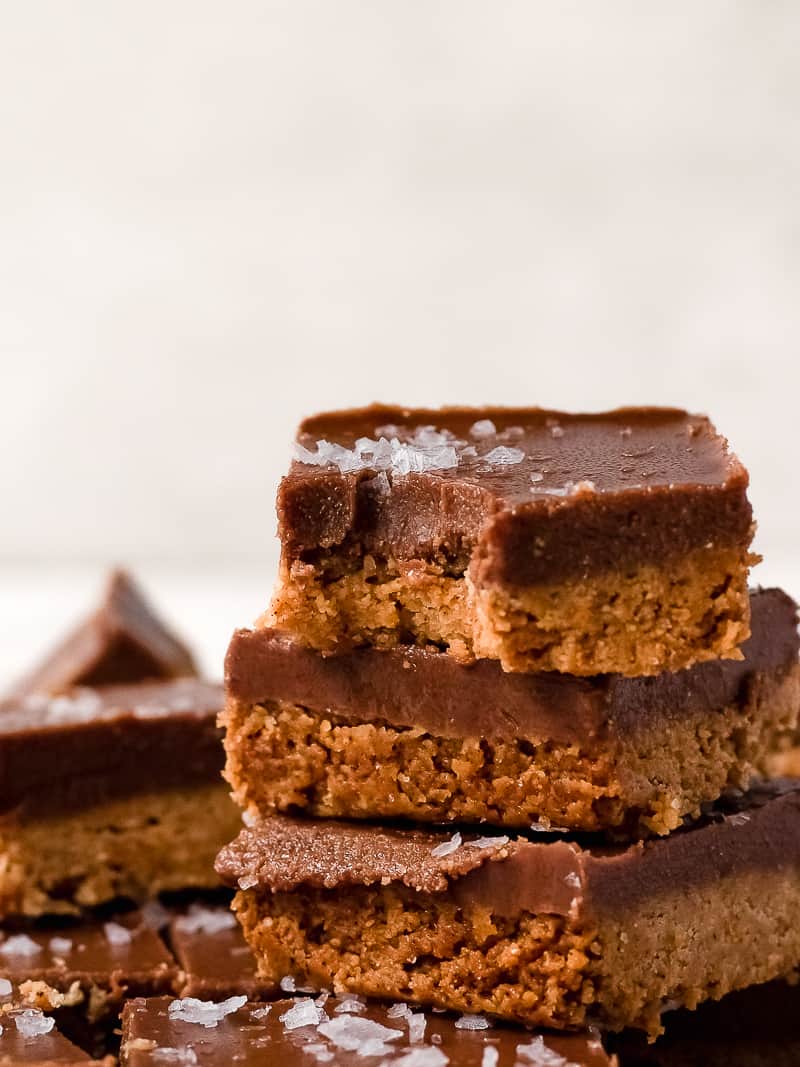 Chocolate Tahini Freezer Fudge | Olives + Thyme