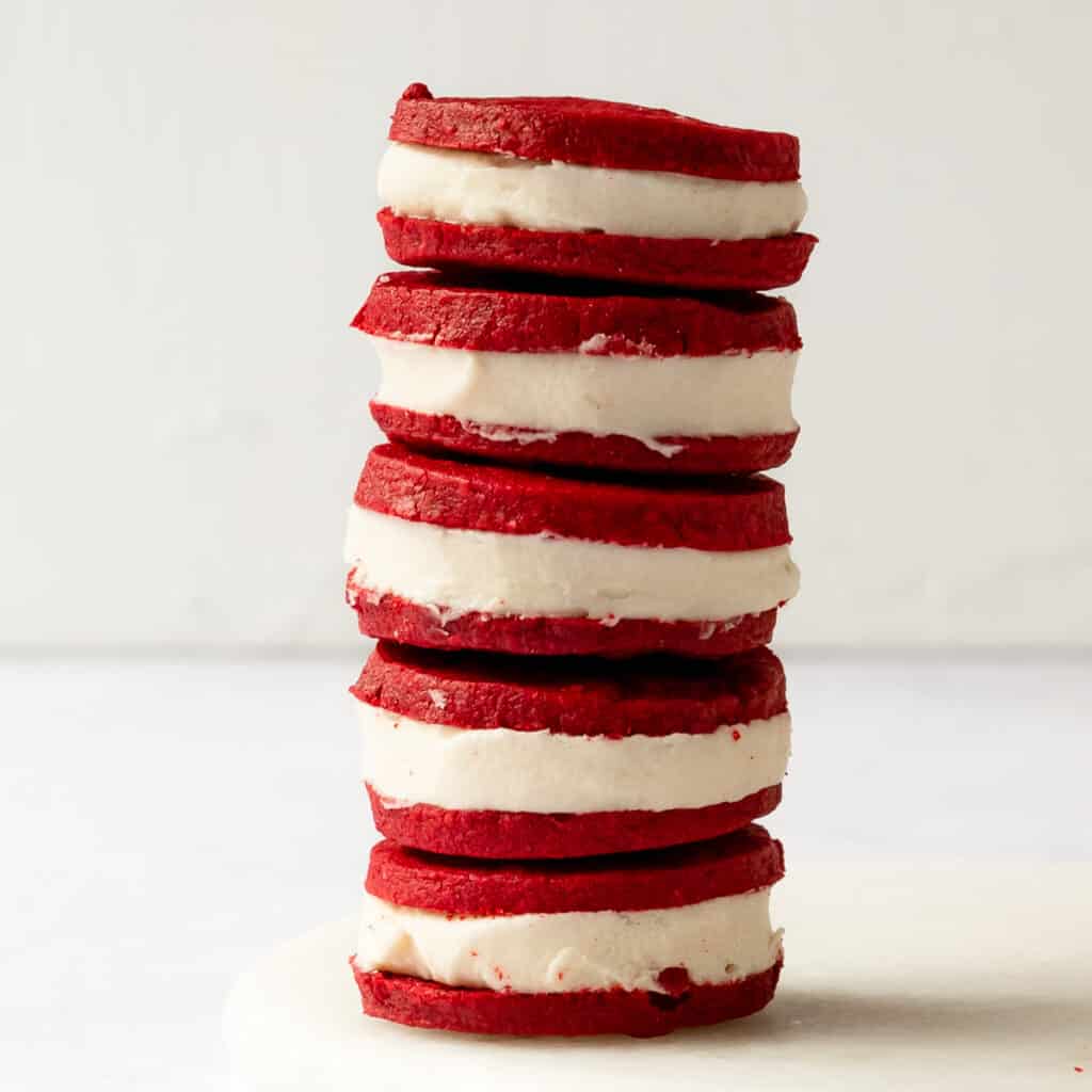 Red Velvet Oreos - Olives + Thyme