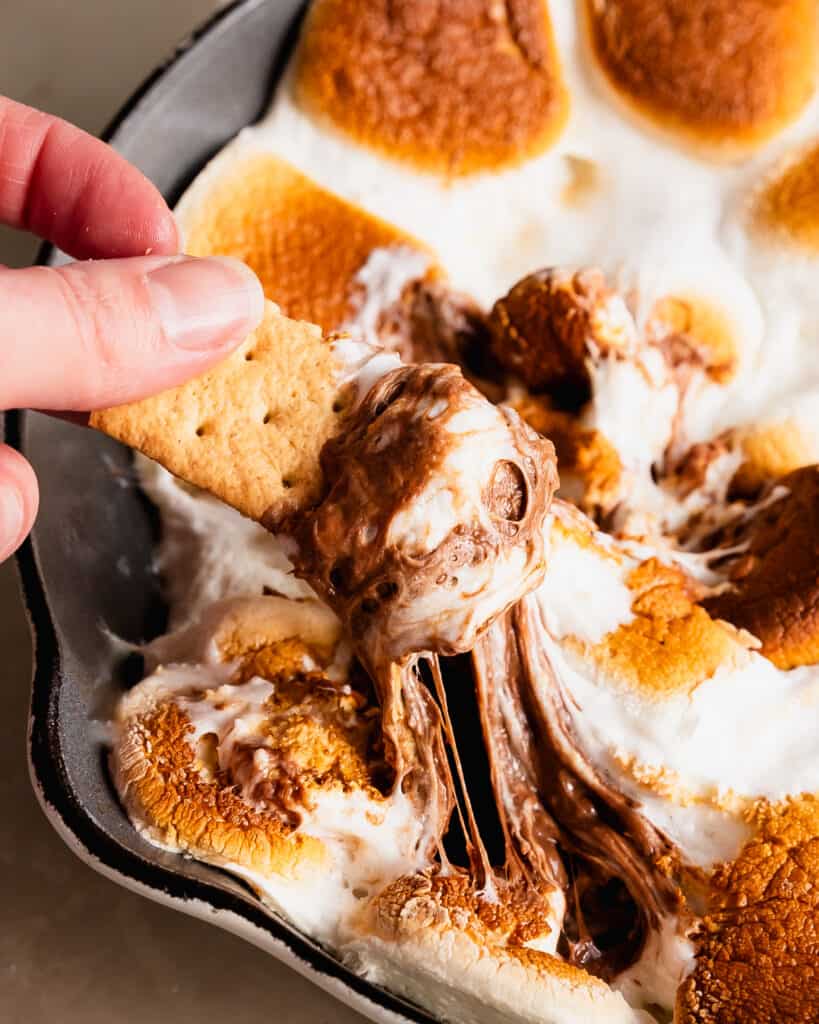 Smores Dip (Oven S’mores) - Olives + Thyme