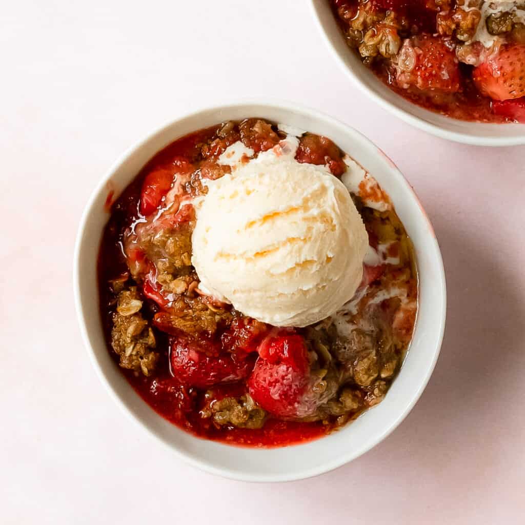 Strawberry Crumble - Olives + Thyme