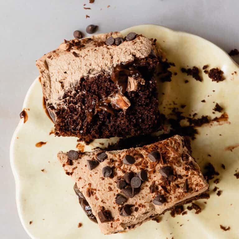 Matilda's Chocolate Cake (Easy Fudge Cake) - Olives + Thyme