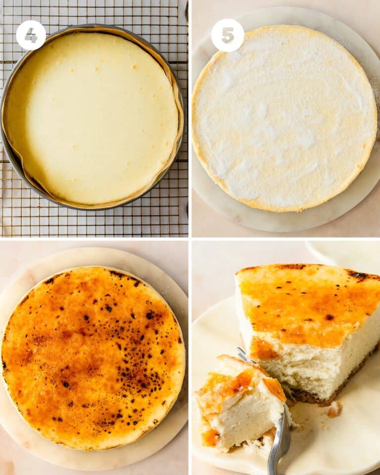 Creme Brulee Cheesecake (Easy and Creamy) - Olives + Thyme