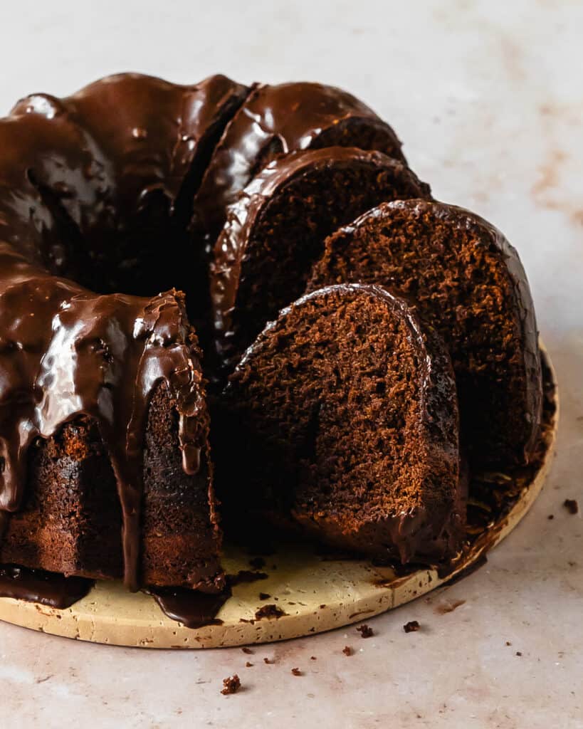 Chocolate Pound Cake (Easy and Moist Recipe) - Olives + Thyme