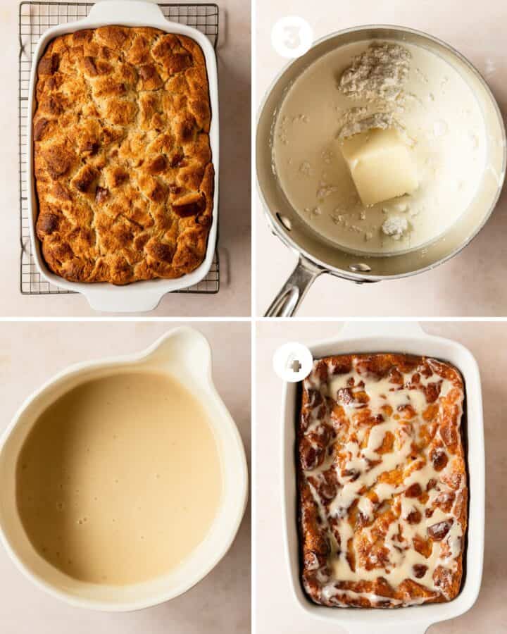 Bread Pudding with Vanilla Sauce (Easy Old Fashioned Recipe) - Olives ...