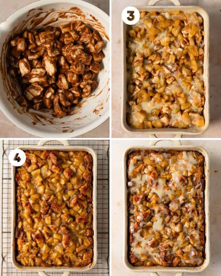 Cinnamon Rolls and Apple Pie Filling (Easy Bake Recipe) - Olives + Thyme