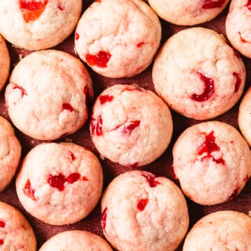 Cherry Cookies (Quick and Easy Recipe) - Olives + Thyme