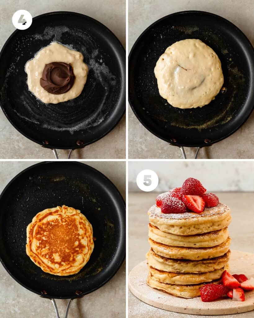 Nutella Pancakes Olives Thyme