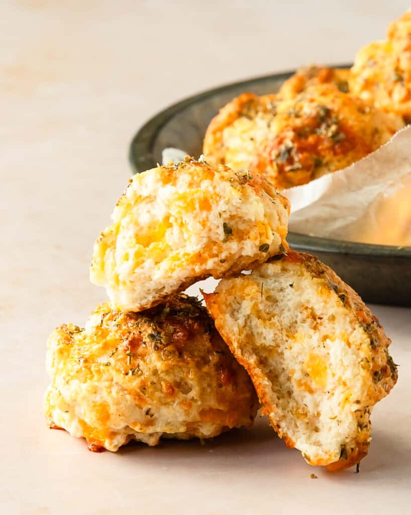 Bisquick Cheddar Biscuits (Cheddar Bay Biscuit Copycat) - Olives + Thyme