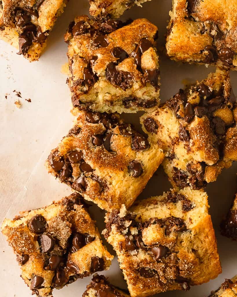Chocolate Chip Cake (Fluffy and Moist) - Olives + Thyme