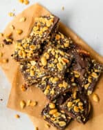 Date Snickers (Easy 4 Ingredient Recipe) - Olives + Thyme