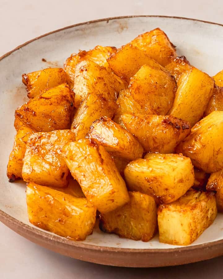 Air Fryer Pineapple (Easy Grilled Pineapple Recipe) - Olives + Thyme