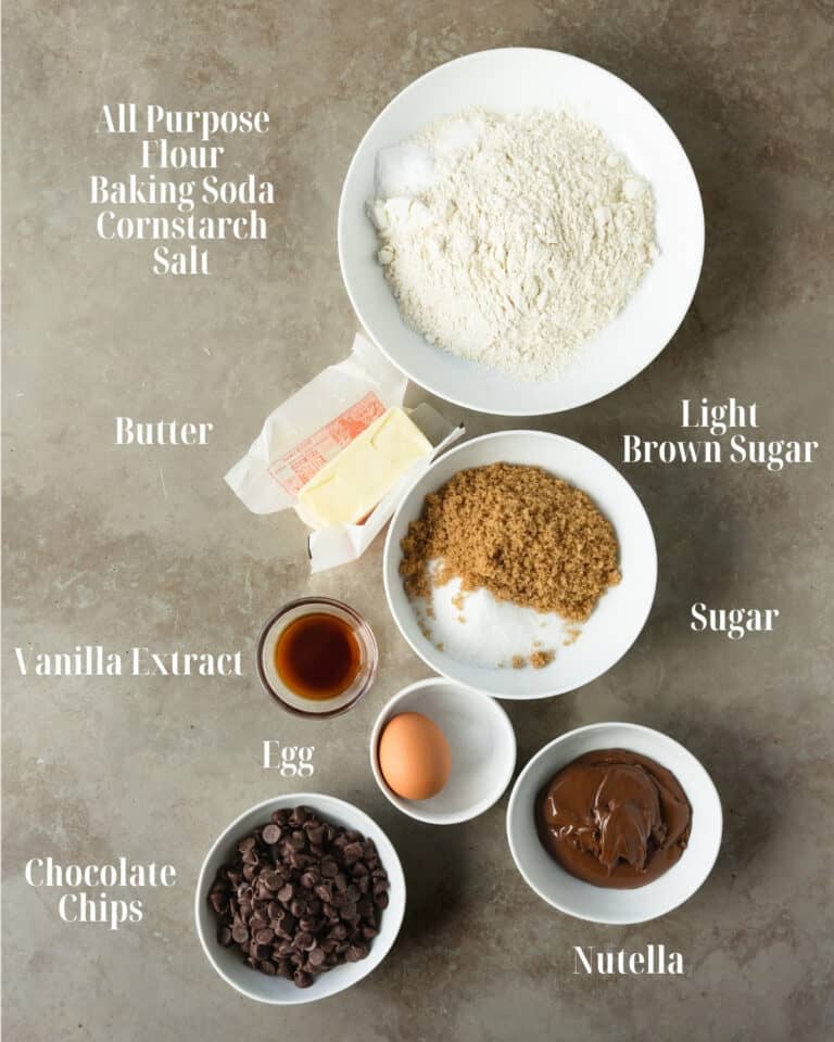 Nutella Cookies (Chewy and Fudgy Recipe) - Olives + Thyme