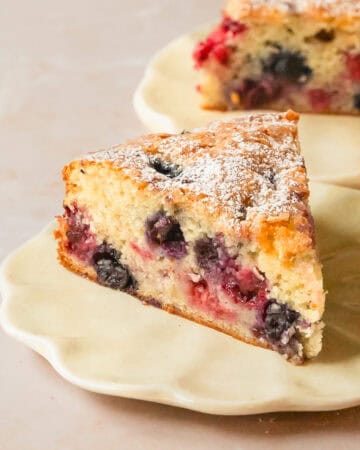 Berry Cake (Easy Triple Berry Cake) - Olives + Thyme
