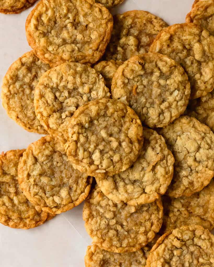 Oatmeal Coconut Cookies (Soft and Chewy Recipe) - Olives + Thyme