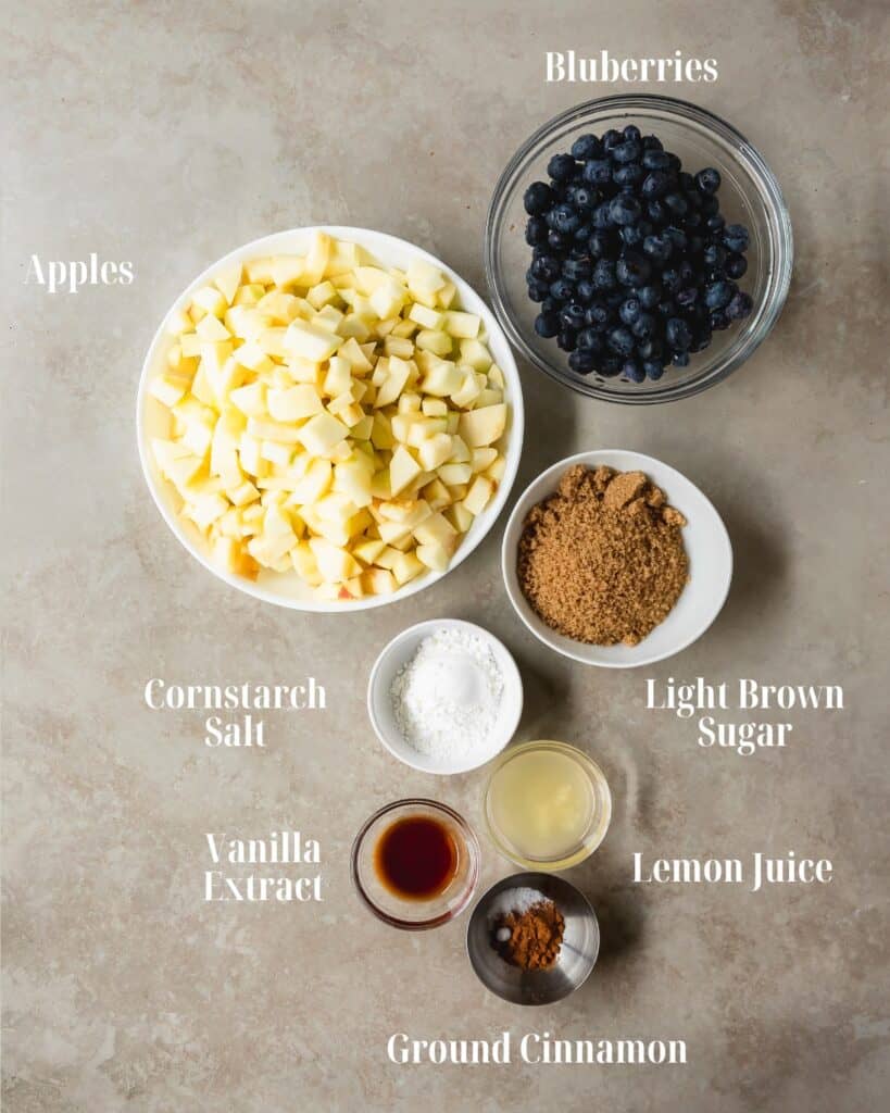 Apple Blueberry Crisp (Fresh and Easy Recipe) - Olives + Thyme