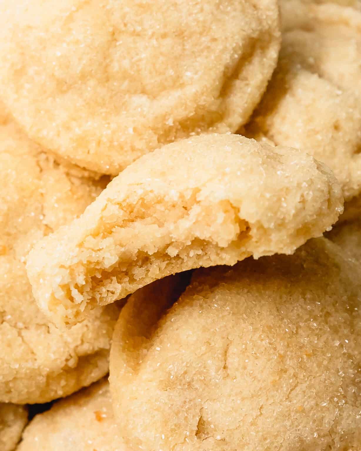 3 Ingredient Sugar Cookies (Quick and Easy Recipe) - Olives + Thyme