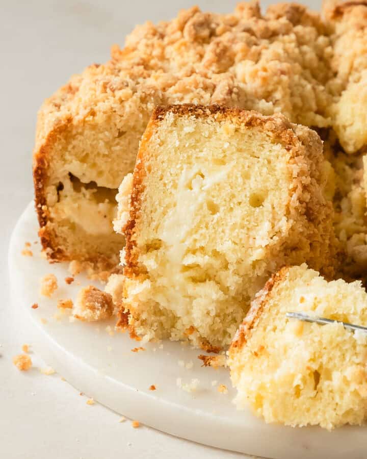 Cream Cheese Coffee Cake (Quick and Easy Recipe) - Olives + Thyme
