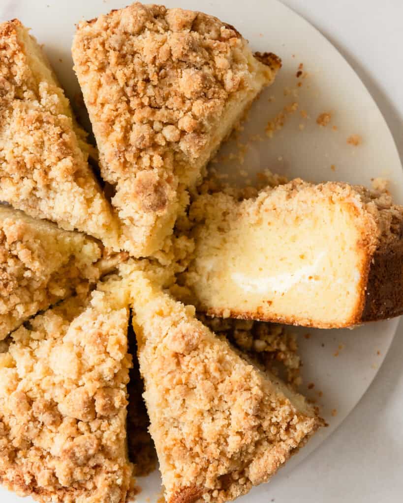 Cream Cheese Coffee Cake (Quick and Easy Recipe) - Olives + Thyme