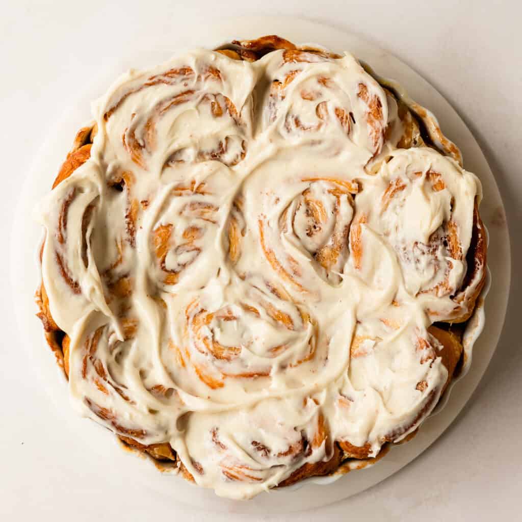 Crescent Roll Cinnamon Rolls (Quick, Easy, Fluffy Recipe) - Olives + Thyme