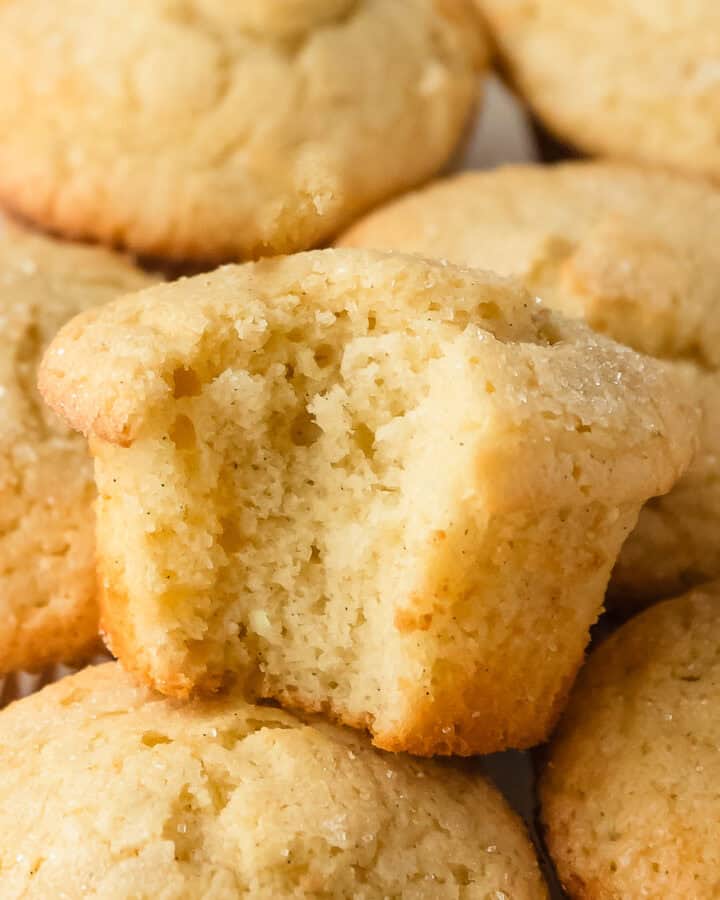 Vanilla Muffins (Easy, Moist and Fluffy Recipe) - Olives + Thyme