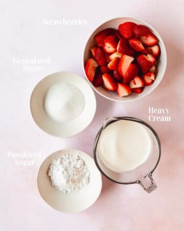 Strawberry Mousse (Quick and Easy Strawberry Dessert) - Olives + Thyme