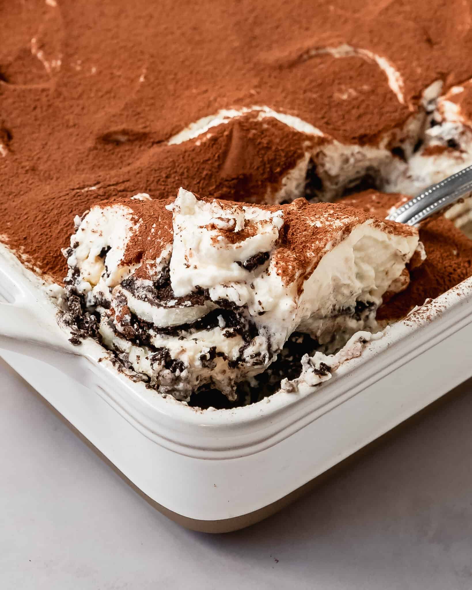 Oreo Tiramisu (Easy and Creamy Recipe) - Olives + Thyme