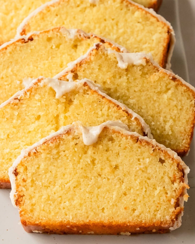 Vanilla Pound Cake (Moist, Rich and Buttery Recipe) - Olives + Thyme