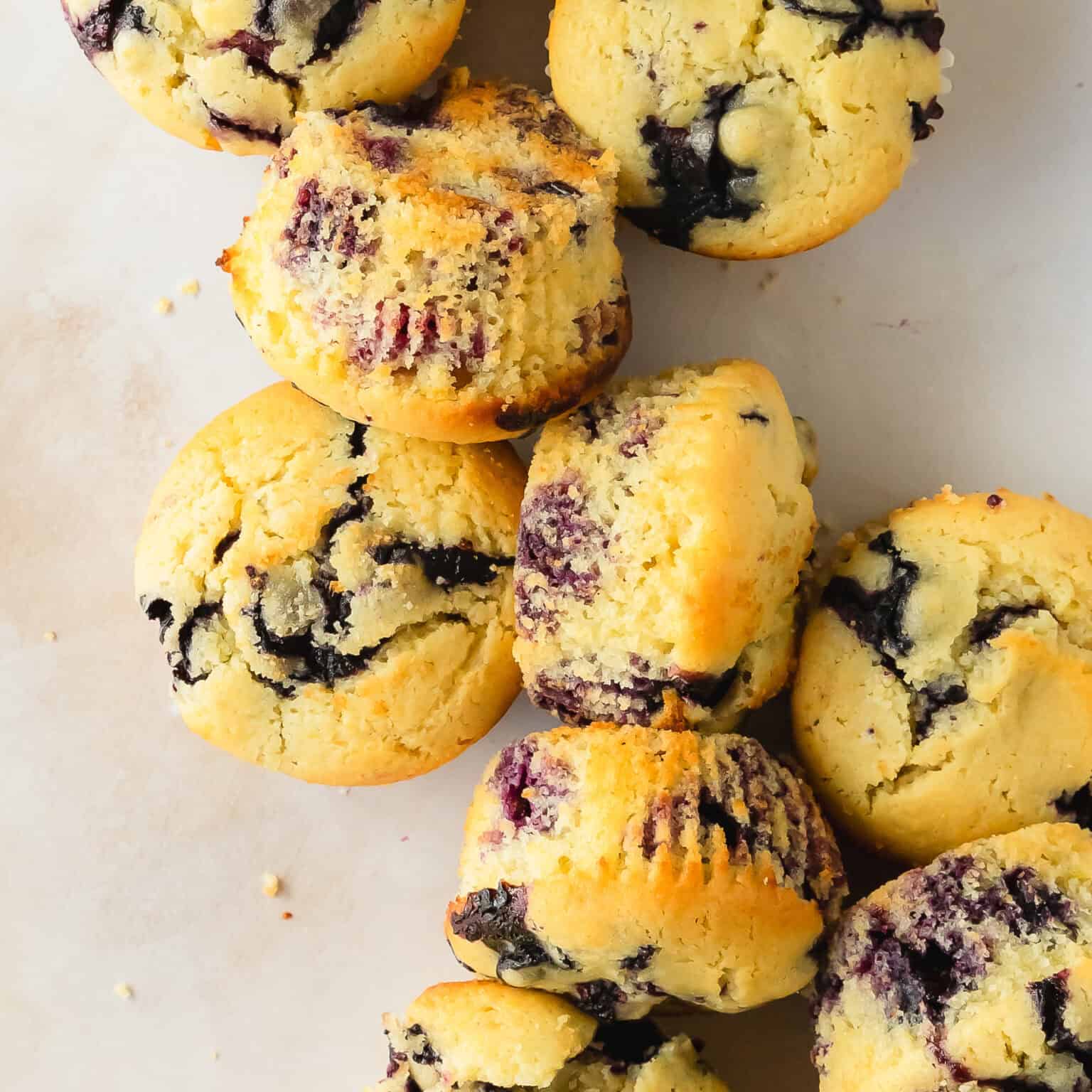 Blueberry Waffles (Crisp and Fluffy Recipe) - Olives + Thyme