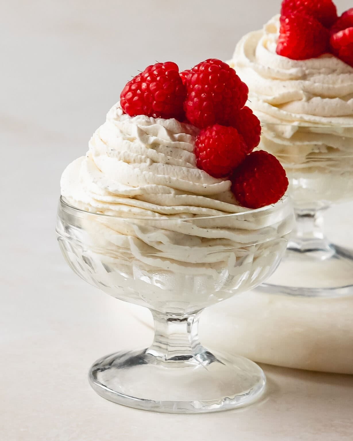 Vanilla Mousse (Easy, Light and Fluffy Recipe) - Olives + Thyme