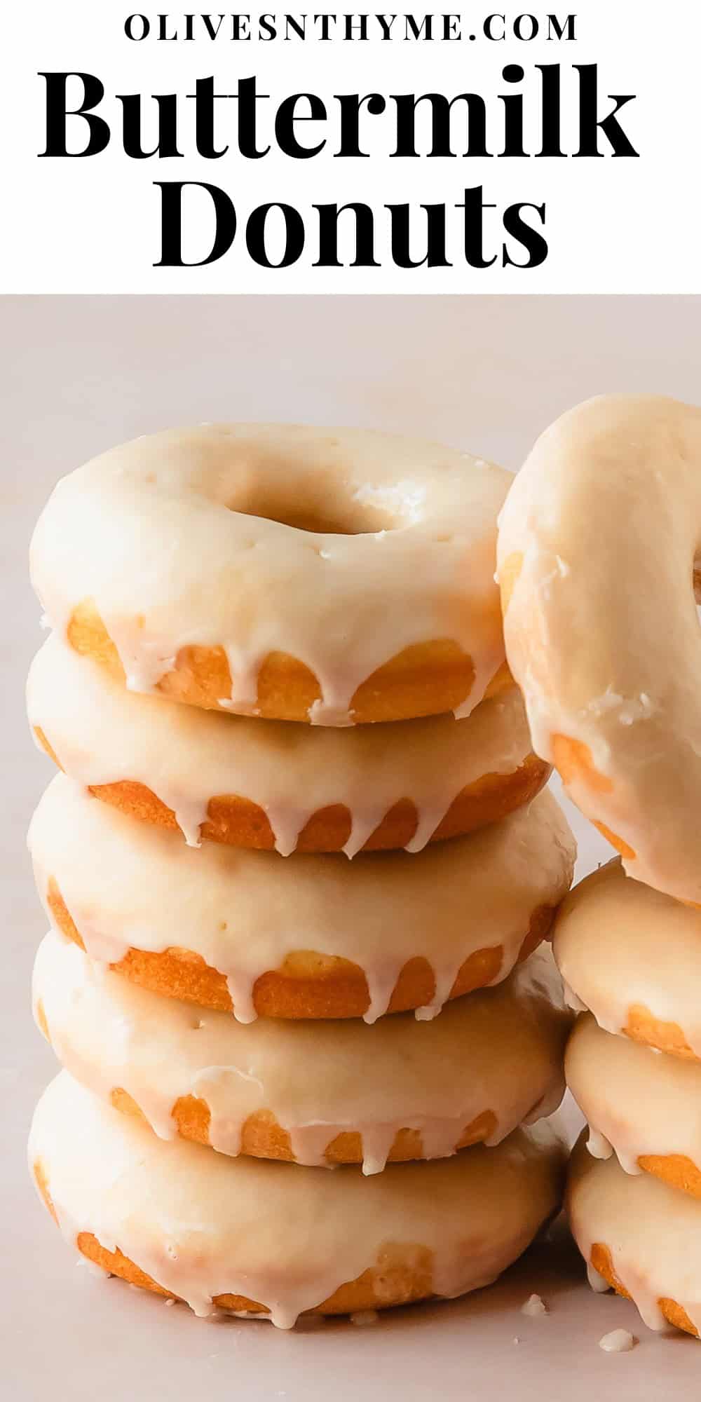 Buttermilk Donuts(Old Fashioned Baked Donut Recipe) - Olives + Thyme