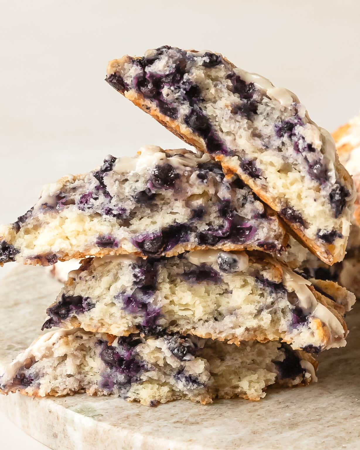 Blueberry Biscuits(Easy Drop Biscuit Recipe) - Olives + Thyme