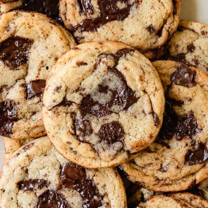 Cream Cheese Chocolate Chip Cookies (Soft Batch Recipe) - Olives + Thyme