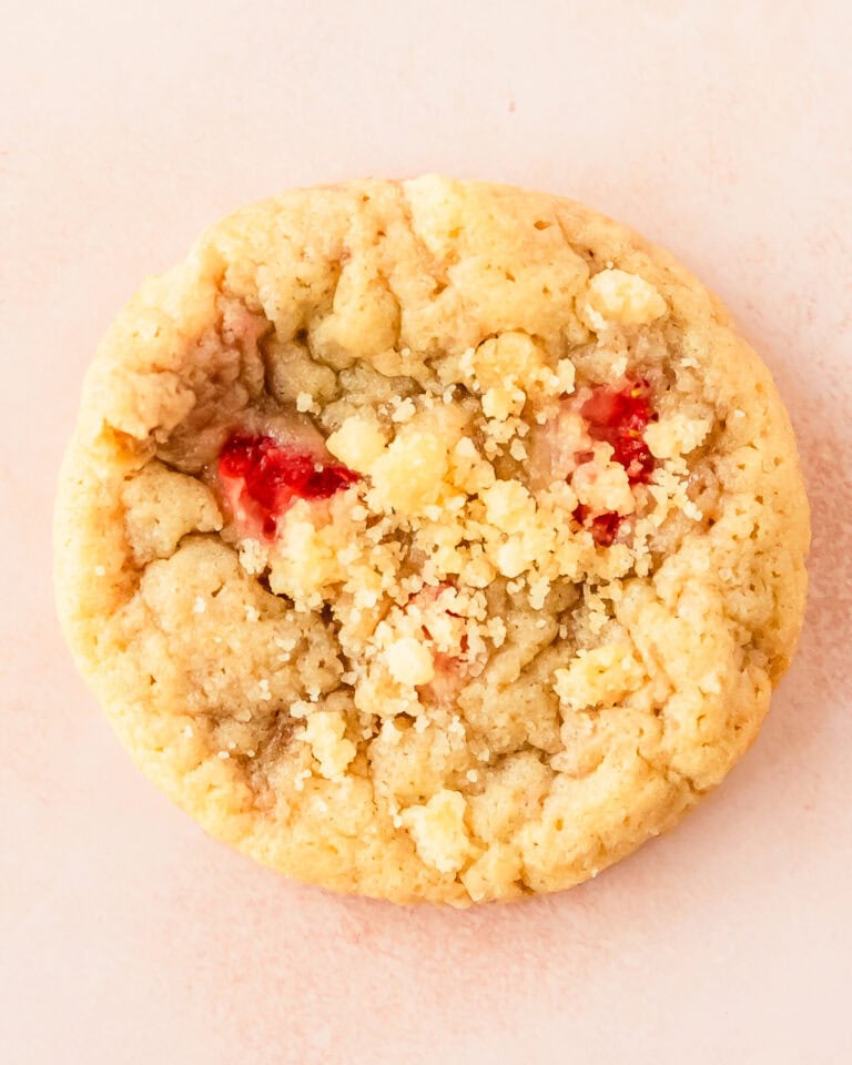 Strawberry Shortcake Cookies (Soft and Chewy Recipe) - Olives + Thyme