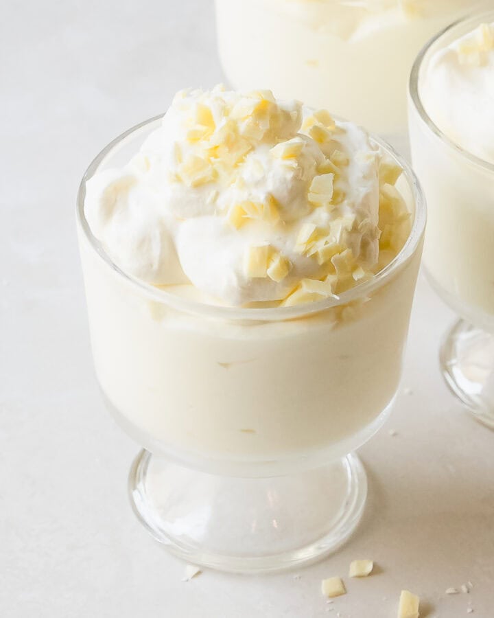 White Chocolate Mousse (Rich, Light and Creamy Recipe) - Olives + Thyme