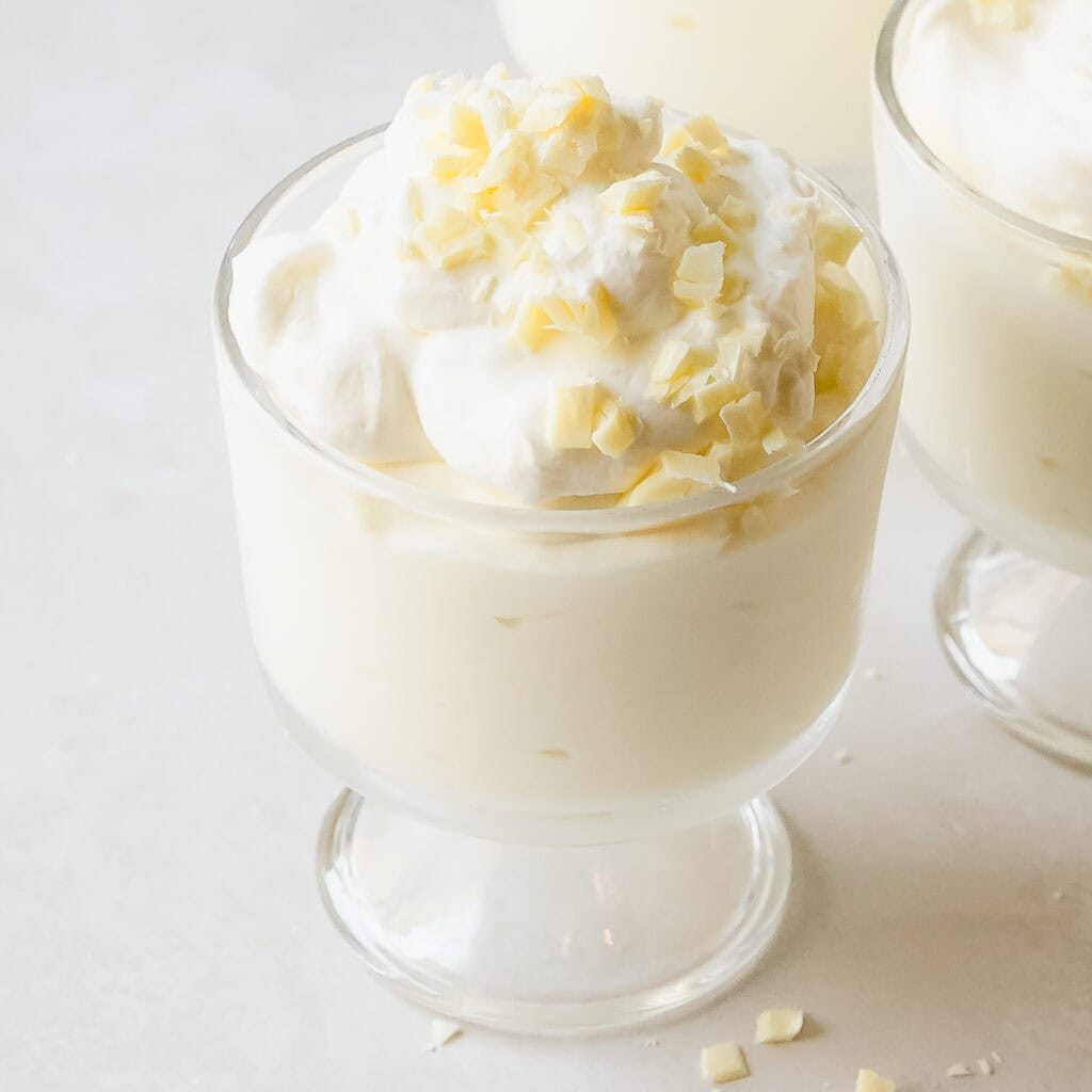 Vanilla Mousse (Easy, Light and Fluffy Recipe) - Olives + Thyme