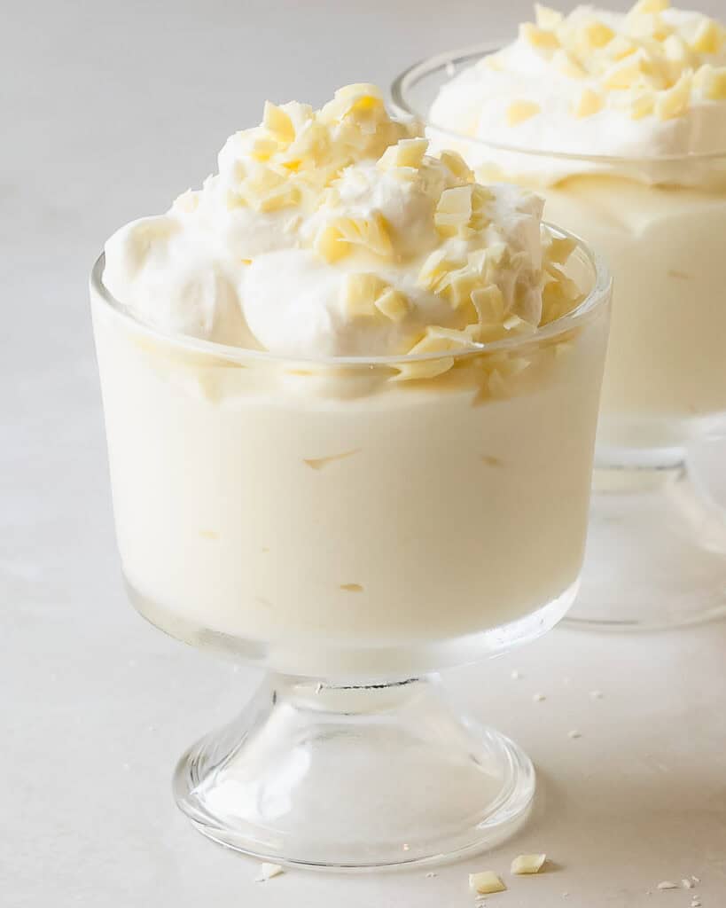 White Chocolate Mousse (Rich, Light and Creamy Recipe) - Olives + Thyme