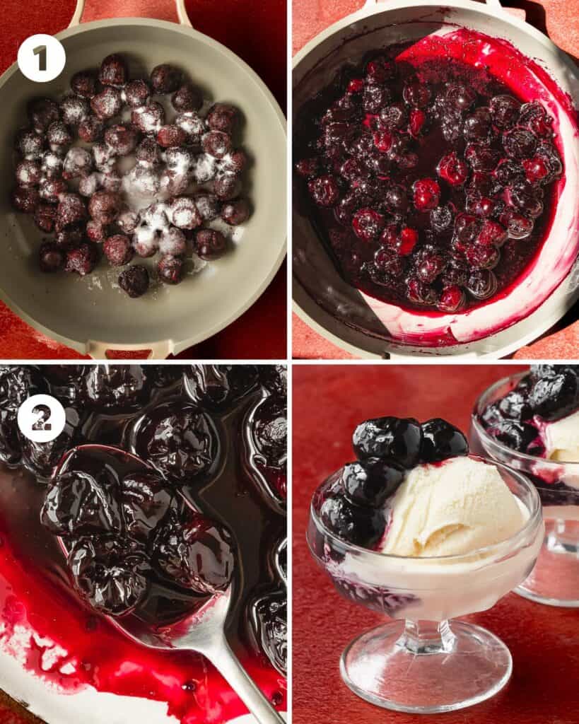 Cherry Compote (Easy Cherry Sauce Recipe) - Olives + Thyme