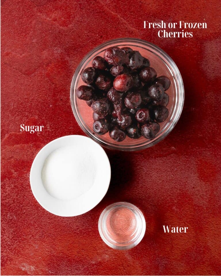 Cherry Compote (Easy Cherry Sauce Recipe) - Olives + Thyme